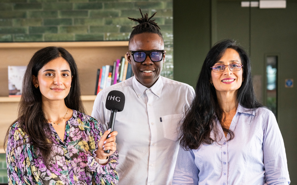 IHG Group’s talent team offers a warm welcome