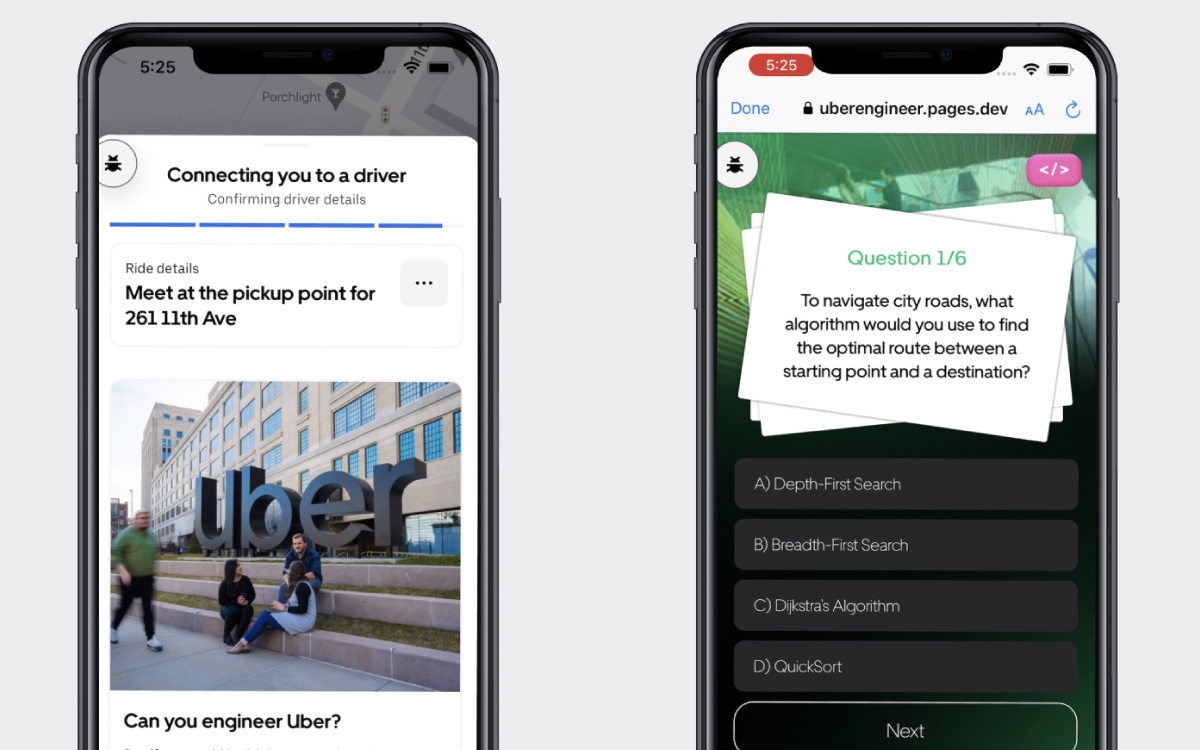 Uber drives innovation in recruitment marketing through its app